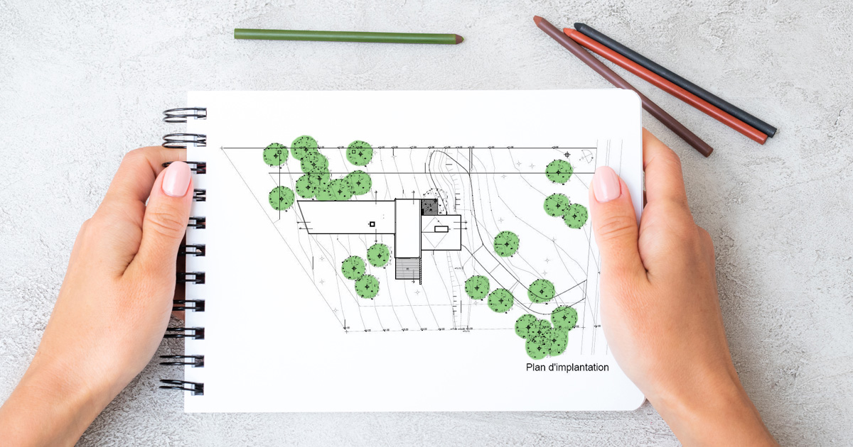 Faites votre plan d’aménagement paysager - Pavage Scellant Jirico